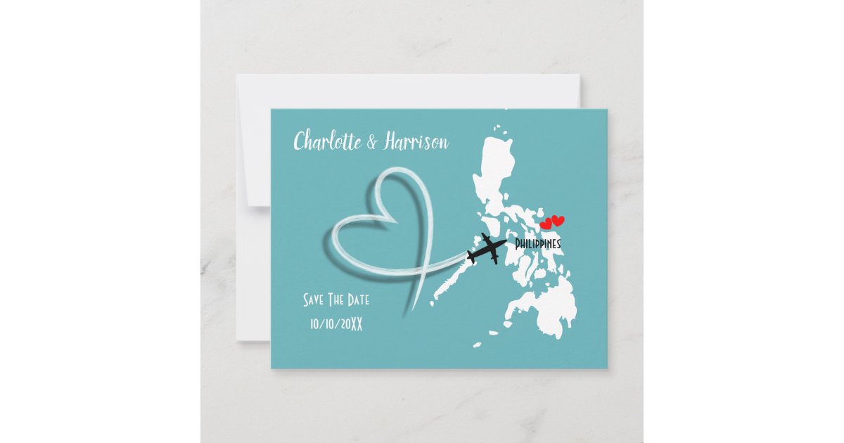 Weddings Destination Philippines Save The Date | Zazzle
