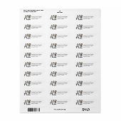 Weddings Invite Envelope Label Stickers | Zazzle