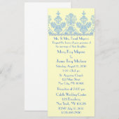 Wedgewood Formal Trim Motif Wedding Invitation | Zazzle