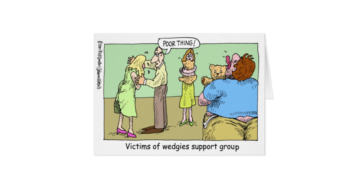 Wedgie Support Group Cartoon Gifts & Collectibles | Zazzle