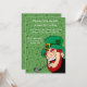 Wee Bit 'o Fun St. Patrick's Party Invitation | Zazzle