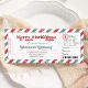 Weekend Getaway Christmas Gift Ticket Voucher Invitation | Zazzle