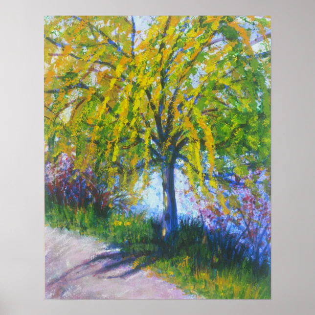 "Weeping Willow Tree" Poster | Zazzle