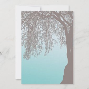 Weeping Willow Tree Wedding Invitation | Zazzle