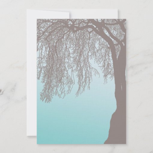 Weeping Willow Tree Wedding Invitation | Zazzle