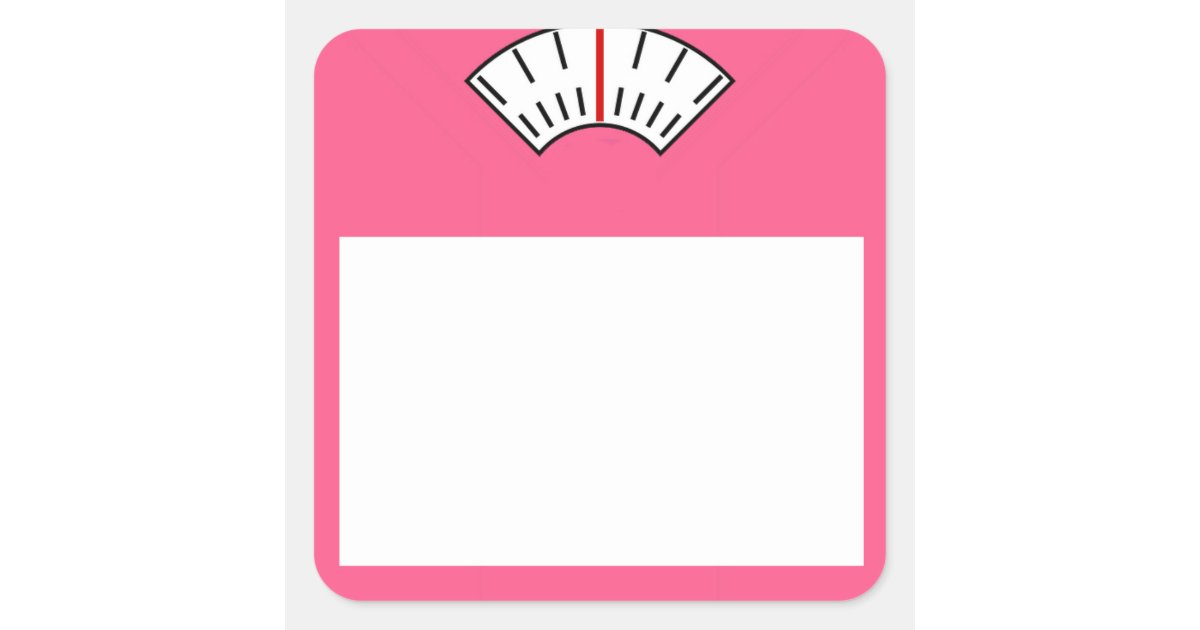 Weight Loss Tracker Stickers-Fitness Stickers | Zazzle