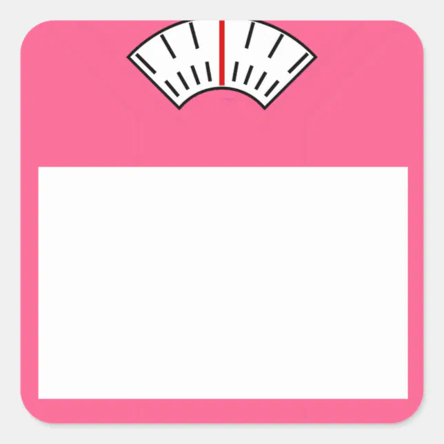 Weight Loss Tracker Stickers-Fitness Stickers | Zazzle