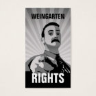Weingarten Rights Business Cards | Zazzle.com