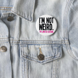 Weird Button | Zazzle