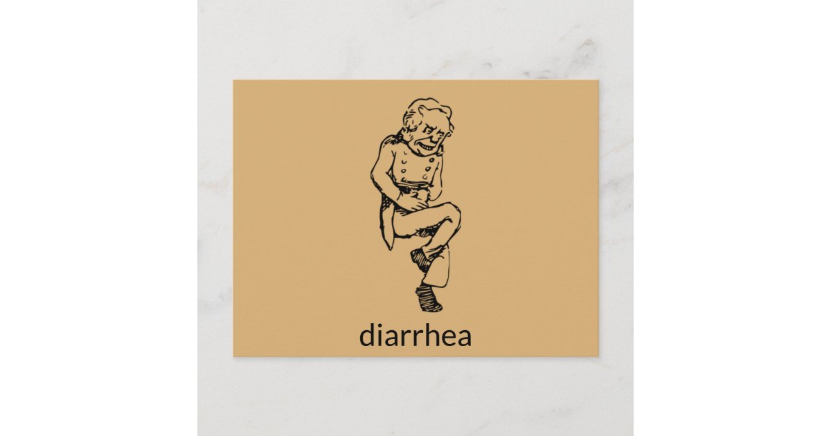 Weird Diarrhea Guy Postcard | Zazzle