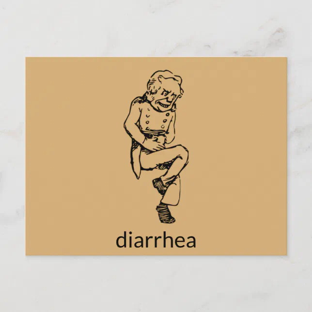 Weird Diarrhea Guy Postcard | Zazzle