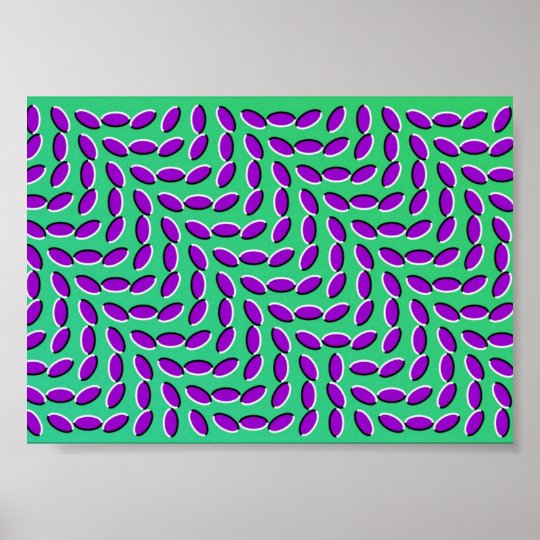 WEIRD OPTICAL ILLUSION looks like it's MOVING Poster | Zazzle.com WEIRD OPTICAL ILLUSION looks like it's MOVING Poster | Zazzle.com