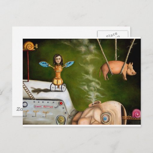 weird science postcard | Zazzle