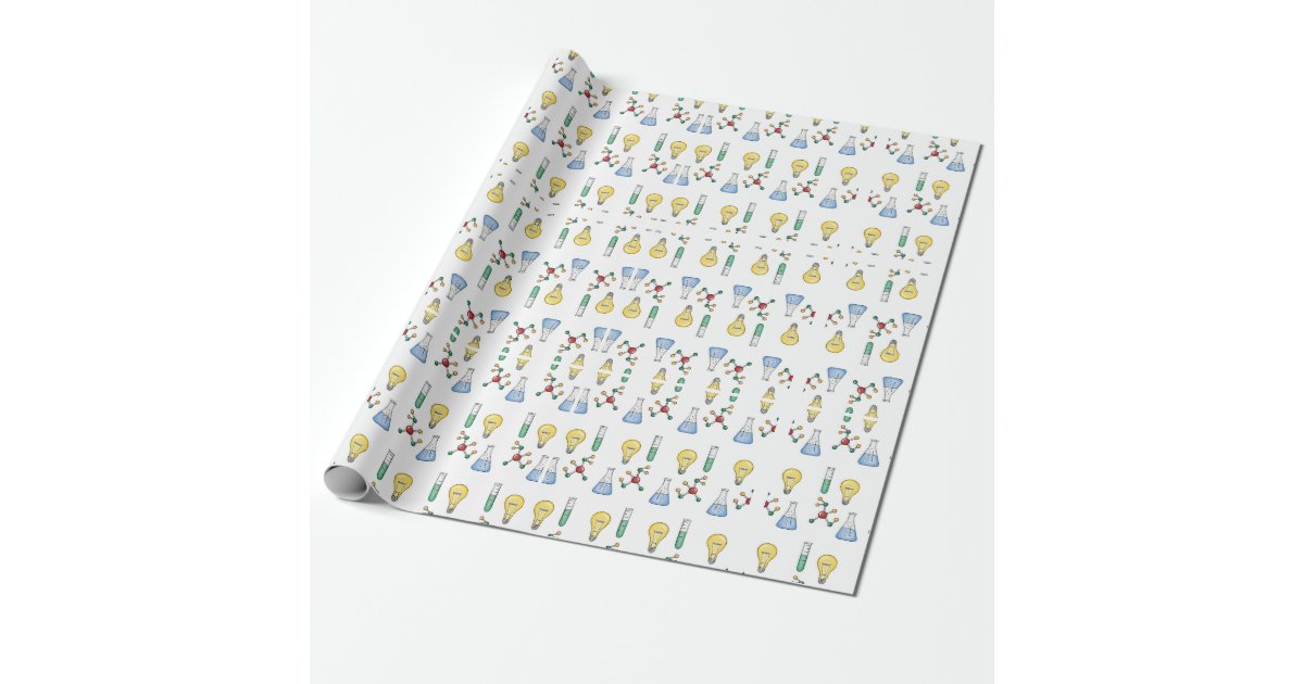 Weird Science Wrapping Paper | Zazzle