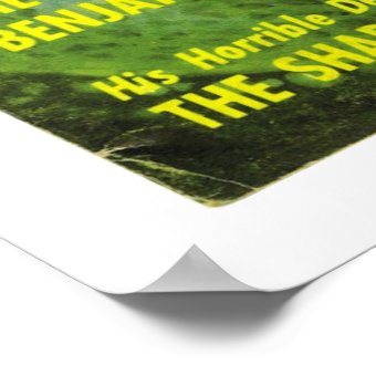 weird thrillers horror comic poster FROM 14.95 | Zazzle