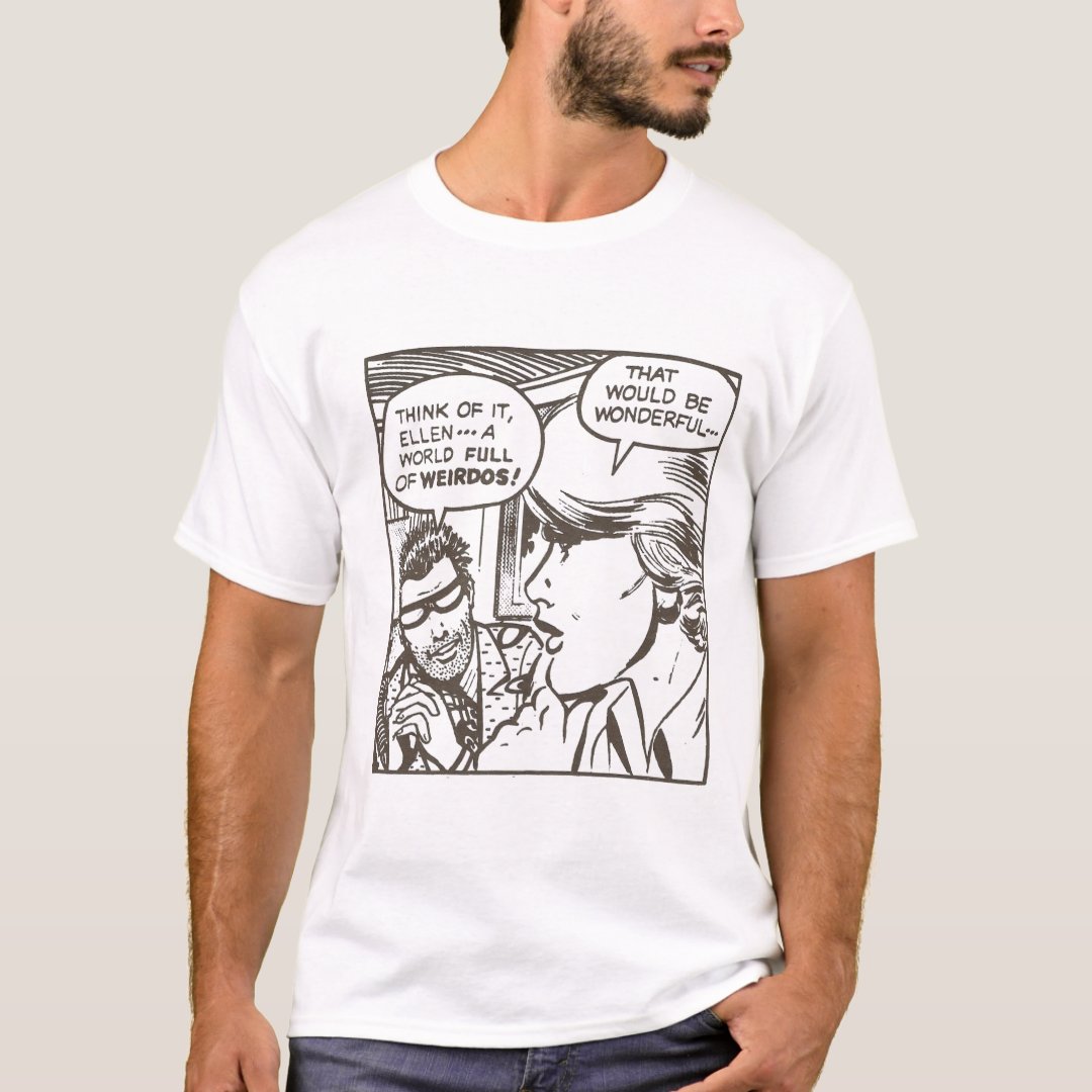 weirdo freak cartoon T-Shirt | Zazzle