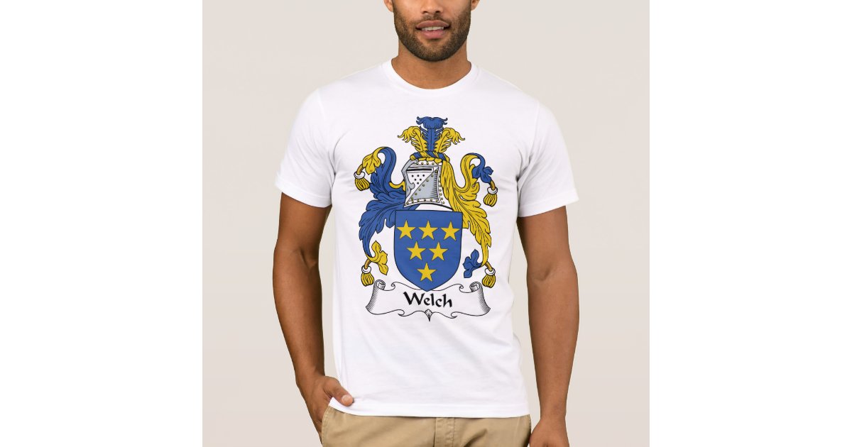 Welch Family Crest T-Shirt | Zazzle