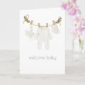 Welcome Baby Boho Congratulations Card | Zazzle