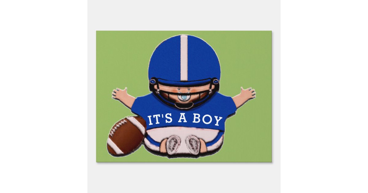 Welcome Baby Boy Sign | Zazzle