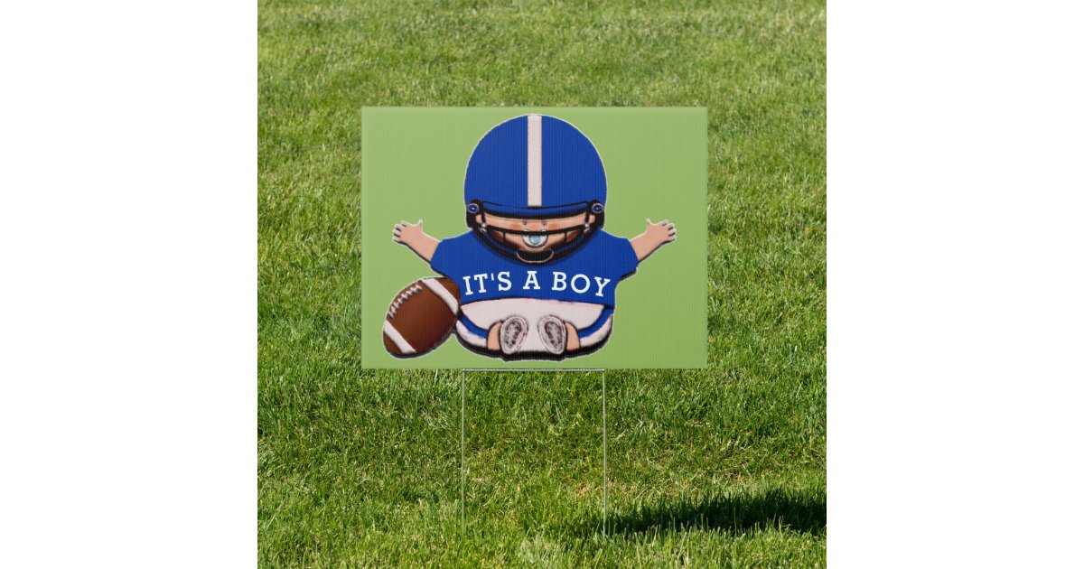Welcome Baby Boy Sign | Zazzle