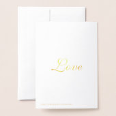 Welcome Baby Girl Gold Foil Greeting Card | Zazzle