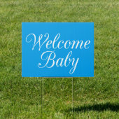 Welcome Baby Sign | Zazzle