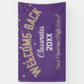 Welcome Back Classmates! Custom reunion banner | Zazzle