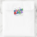 Welcome Back Confetti Stickers | Zazzle