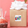 Welcome Back Confetti Stickers | Zazzle