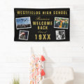 Welcome Back School Reunion Four Photo Collage Banner | Zazzle