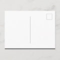Welcome Back to School Apple Personalized Postcard | Zazzle