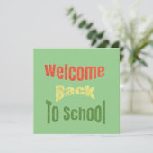 Welcome-Back-To-School Card | Zazzle