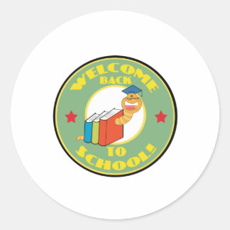 Welcome Back To School Stickers | Zazzle
