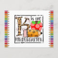 Welcome Back to School Teacher Photo Postcard | Zazzle