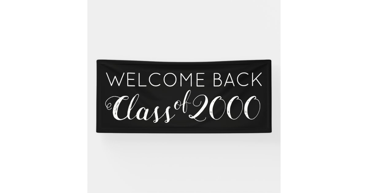 Welcome Back | Your Class Banner | Zazzle