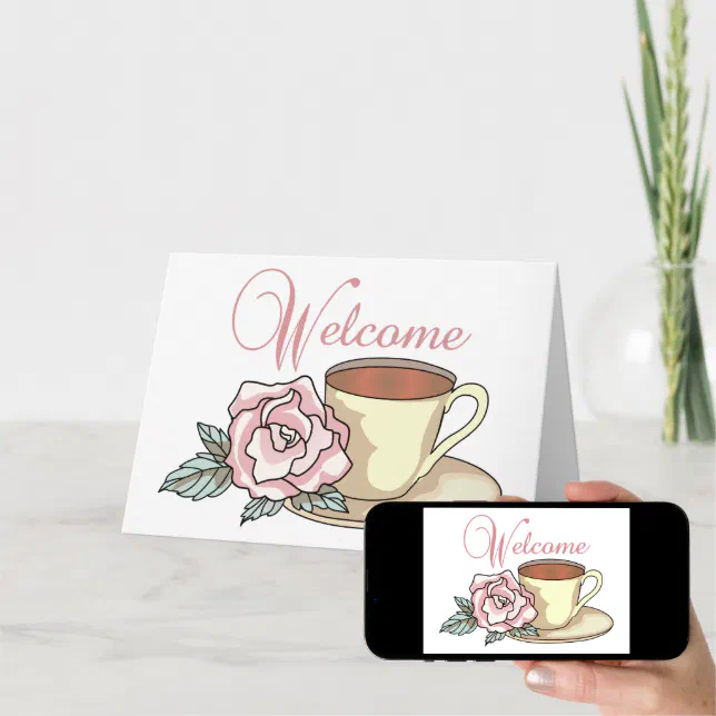 Welcome Card | Zazzle