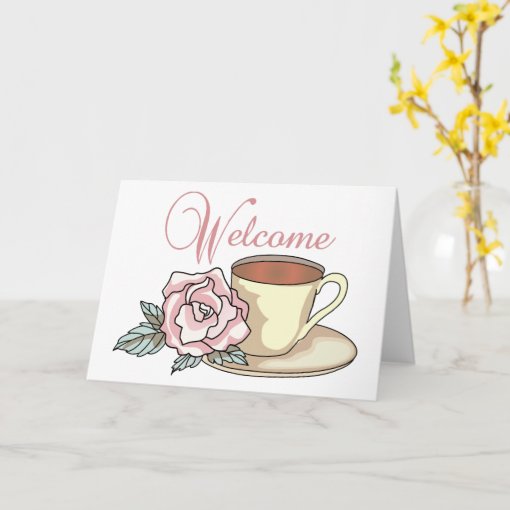 Welcome Card | Zazzle