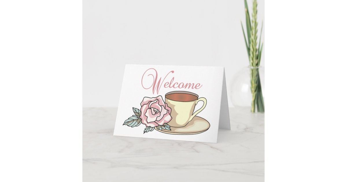 Welcome Card | Zazzle