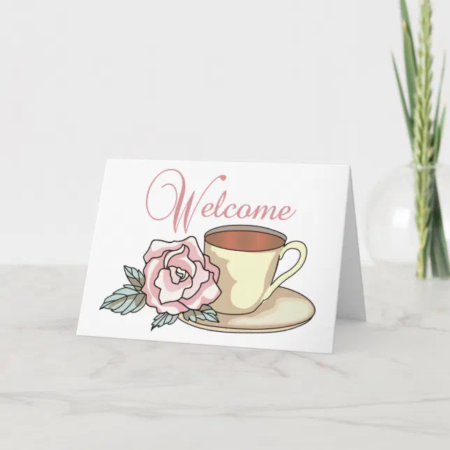 Welcome Card | Zazzle