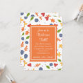 Welcome Fall Party Invitation | Zazzle