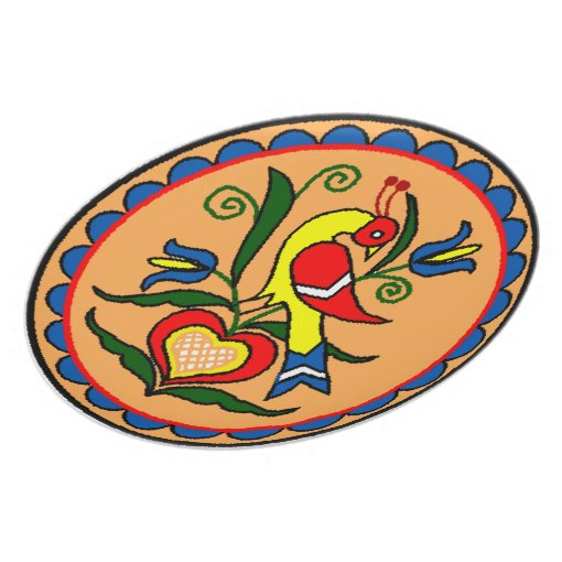 Welcome Hex Sign Dinner Plate | Zazzle