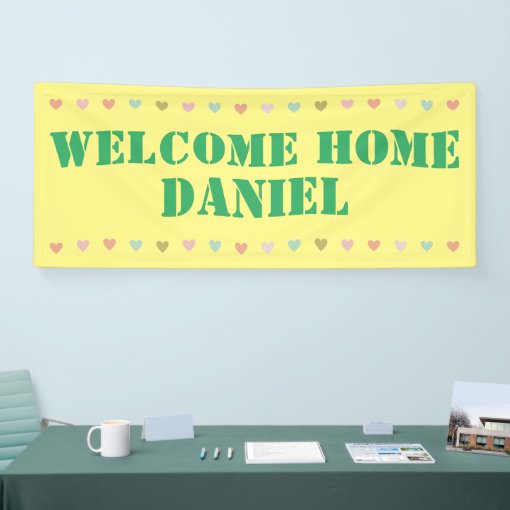 Welcome Home Banner | Zazzle