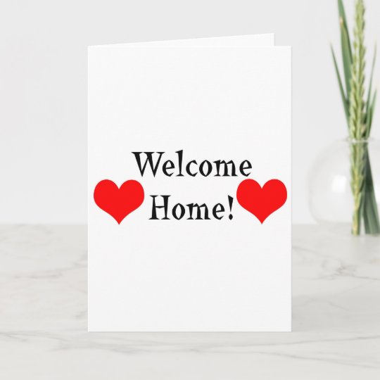 Welcome Home Card | Zazzle.com