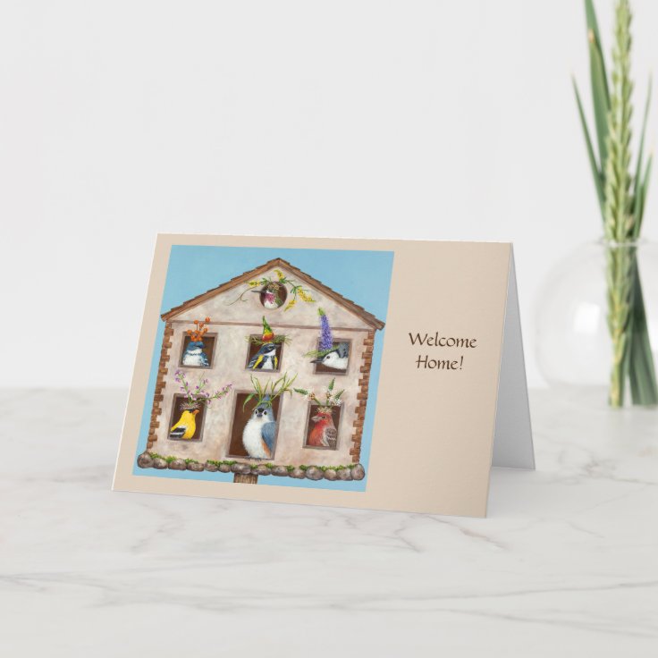 Welcome Home card | Zazzle