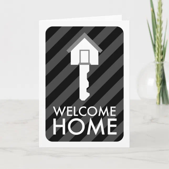 welcome home key card | Zazzle