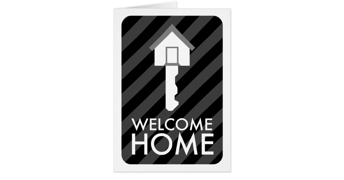 welcome home key card | Zazzle
