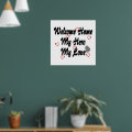 Welcome home my Hero my Love Poster | Zazzle
