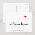 Welcome Home New Homeowner Realty Postcard | Zazzle
