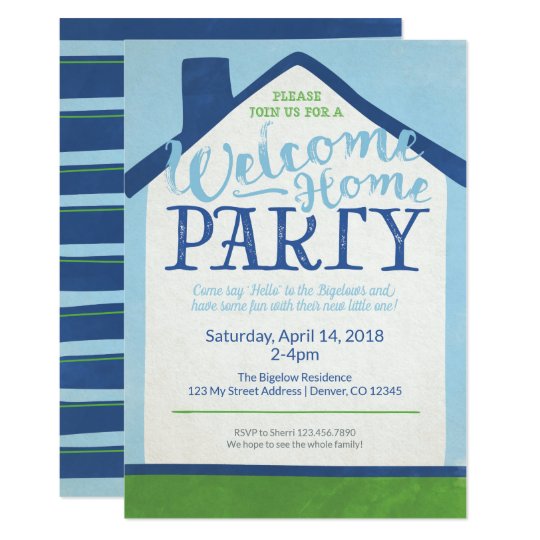 Welcome Home Party Invitation | Zazzle.com