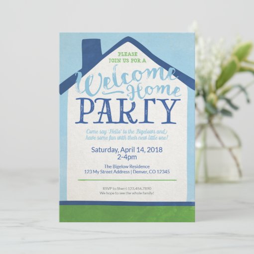 Welcome Home Party Invitation | Zazzle